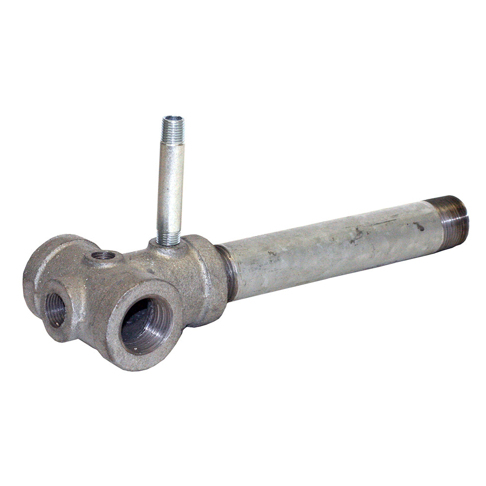 Galvanized Tank Tee – Ductile Iron Fitting for Pressure Switch & Gauge